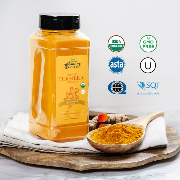 Turmeric Spice Bottle