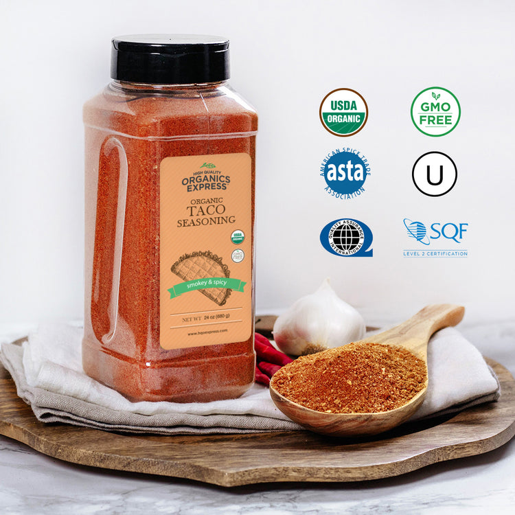 High Quality Organics Express Organic Herbs & Spices